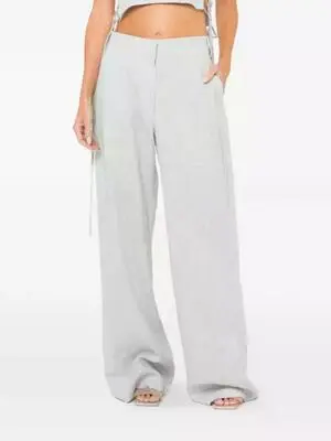 JBQ Aubrey Wide-leg Trousers - Grey