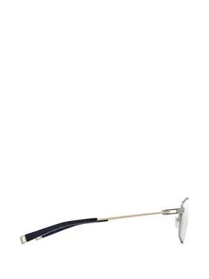 Dita Geometric-frame Double-bridge Glasses