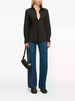 Cult Gaia Emelyn Open-back Shirt