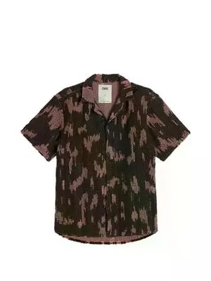 OAS Company Brink Cuba Button-down Shirt - Brown