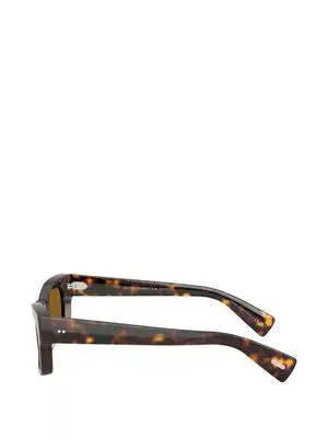 Oliver Spencer Rectangle Frame Sunglasses