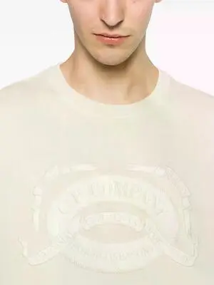 C.P. COMPANY Logo-print Sweater