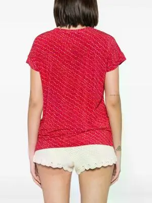 SIYU Geometric-print T-shirt