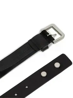 Karl Lagerfeld Studded Leather Belt
