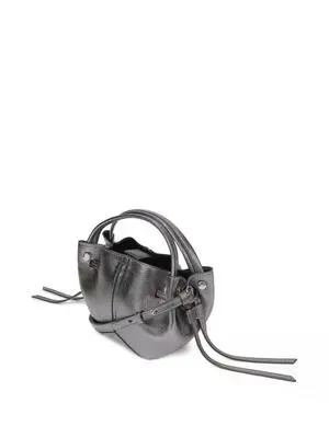 Karl Lagerfeld Mini K/pierced Bucket Bag - Silver