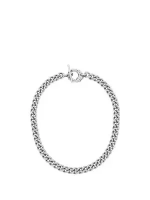 YOJ Cora Curb Necklace - Silver