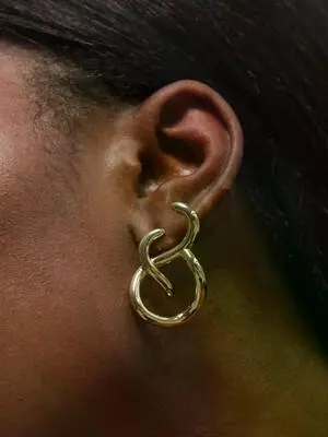 YOJ X Charlotte Aura Loop Earrings