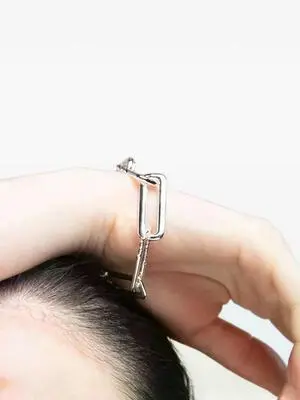 YOJ Plated Link Chain Bracelet - Silver