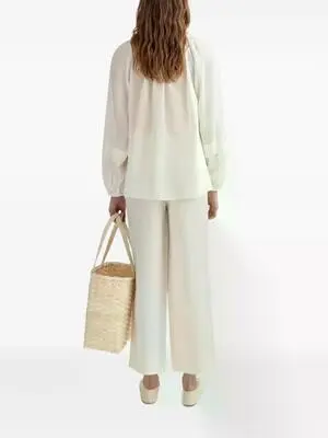 Posse Noelle High-waisted Wide-leg Trousers
