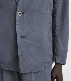 Issey Miyake Cotton Pigment-dyed Blazer