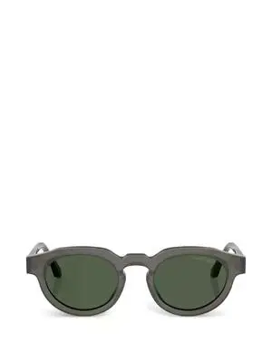 Giorgio Armani Round Frame Sunglasses - Grey