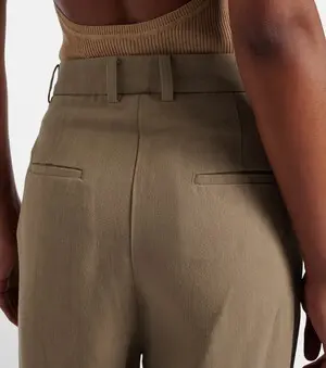 THE FRANKIE SHOP Marfa Pleated Wide-leg Pants