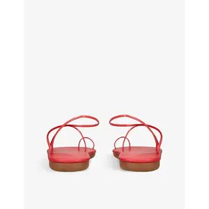 ANCIENT GREEK SANDALS Kansiz Faux-leather Sandals - Red