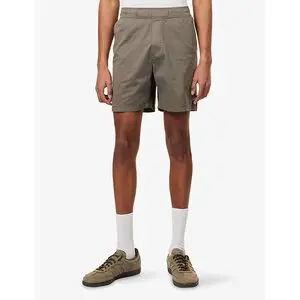 Paige Elijah Stretch-cotton Shorts - Thyme