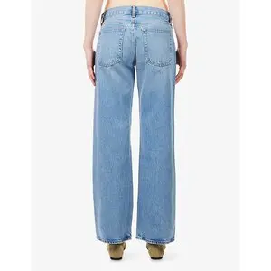 FRAME The Lowkey Straight-leg Denim Jeans