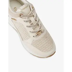 Carvela Divina Woven Lace-up Trainers