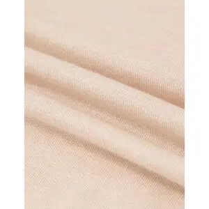 REISS Livy Short-sleeve Silk And Linen-blend Top - Neutral