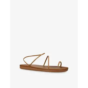 ANCIENT GREEK SANDALS Kansiz Faux-leather Sandals - Camel