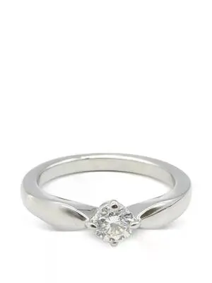 BVLGARI 2010s Dedica A Venezia Diamond Ring - Silver