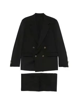 MARSEM Double-breasted Suit - Black