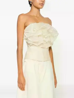 Viktor & Rolf Ruffled Corset Top