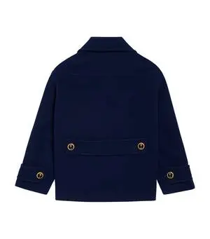 Balenciaga Wool Double-breasted Pea Coat