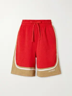 Aimé Leon Dore Mesh Athletic Shorts With Logo Embroidery