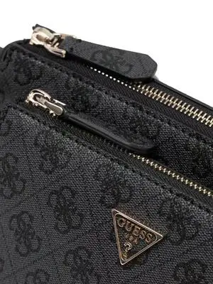 Guess Noelle Zip Monogram Cross Body Bag