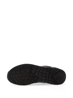 Sketchers Uno Shiny Scale Snakeskin-effect Lace-up Sneakers