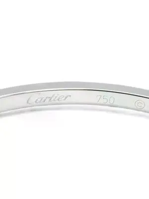 Cartier 2010s Diamond Hoop Earrings