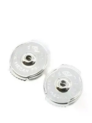 Cartier 2010s Diamond Hoop Earrings