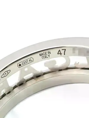 BVLGARI B.zero1 Open Logo Spiral Ring - Silver