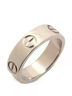 Cartier 1996 Love Ring In White Gold