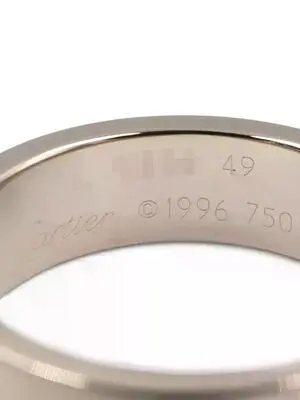 Cartier 1996 Love Ring In White Gold
