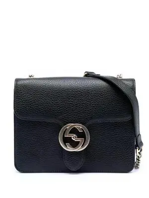 Gucci 2016-2025 Small Dollar Calfskin Interlocking G Crossbody Bag