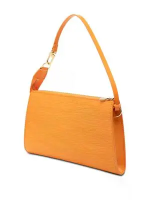 LOUIS VUITTON 2004 Epi Pochette Accessoires Shoulder Bag - Orange