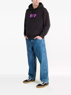 VANS Logo-printed Relaxed Fit Hoodie - Black
