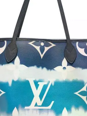 LOUIS VUITTON Monogram Escale Neverfull Mm Tote Bag - Blue
