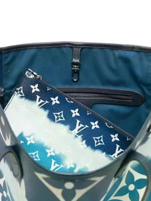 LOUIS VUITTON Monogram Escale Neverfull Mm Tote Bag - Blue