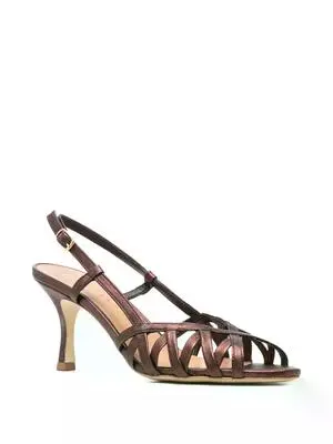 THE SELLER Metallic Cage-style Pumps