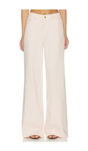 DL1961 Dl Aura Alex Low Rise Baggy Wide Leg Jeans - Pink