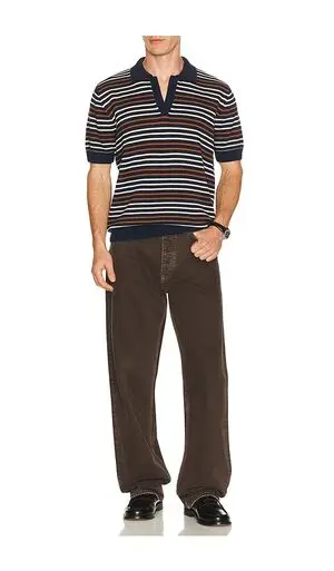 PERCIVAL Casa Martini Knitted Polo In . Also