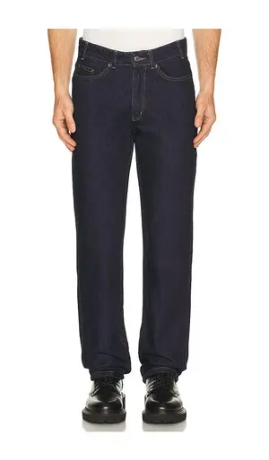 PERCIVAL Straight Leg Denim Jeans - Blue