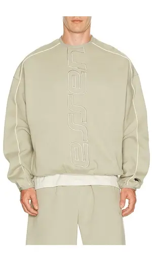 Fear Of God Active Trace Modern Crewneck Sweatshirt - Grey