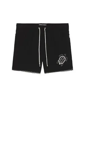 VINTAGE SUMMER Embroidered Shortie Volley
