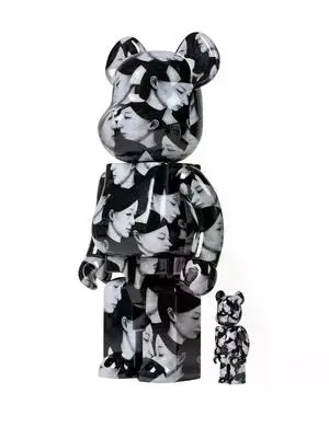 MEDICOM TOY Us In Me Be@rbrick 100% And 400% Figure Set - Black