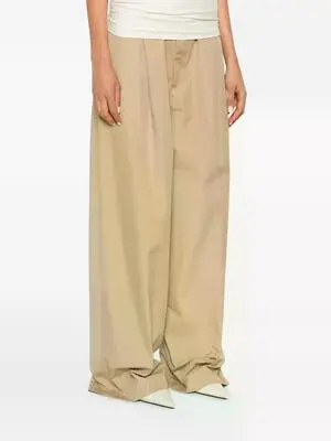 DARKPARK Wendy Fold-over Pleated Trousers