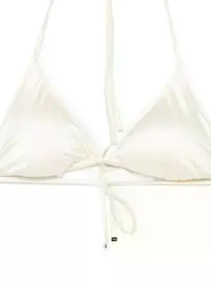 VENUJA Halterneck Bikini With Silver-tone Hardware