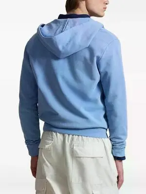 Polo Ralph Lauren Zip-up Cotton Hoodie - Blue