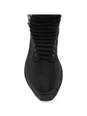 Rick Owens Combat Lace-up Boots